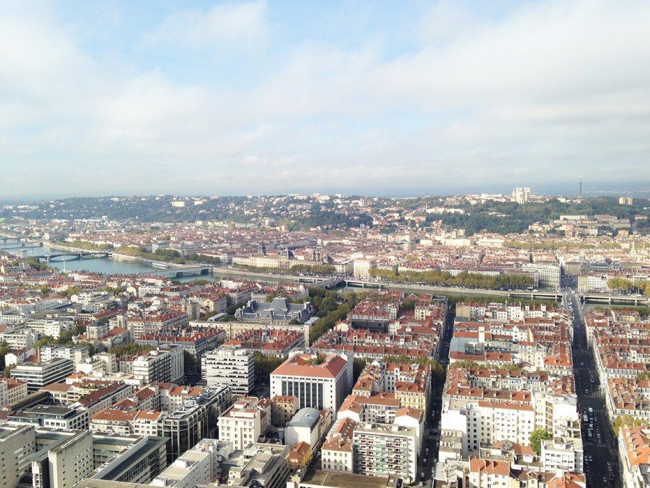 DENFC Bluesteel Therm sur la tour Incity de Lyon